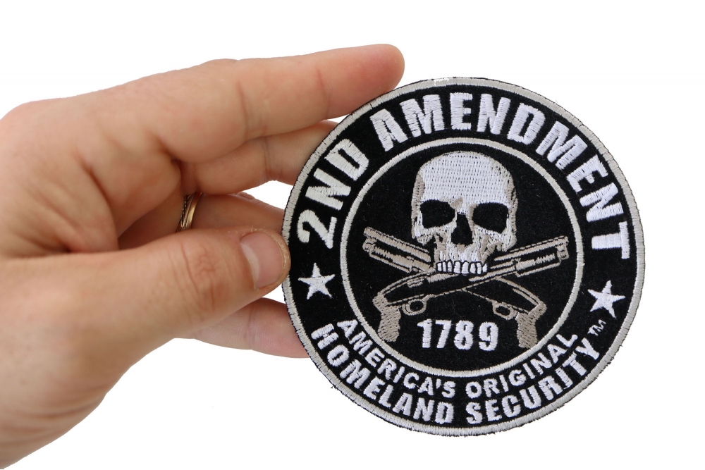 2nd Amendment 1789 America's Original Homeland Security Skull and Guns ...