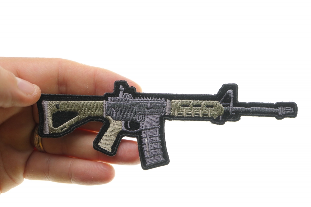 AR 15 Assault Rifle Patch | 2nd Amendment Patches -TheCheapPlace