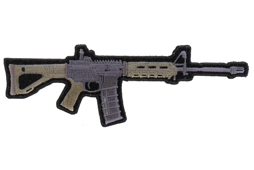 AR 15 Assault Rifle Patch | 2nd Amendment Patches -TheCheapPlace