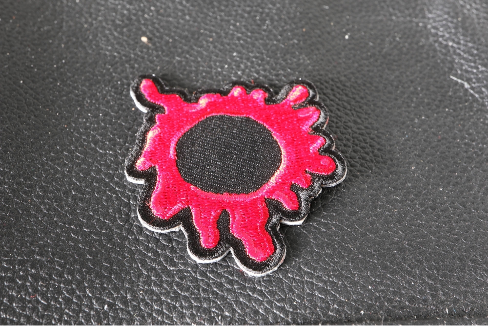 Bullet Hole Patch Blood Red - TheCheapPlace