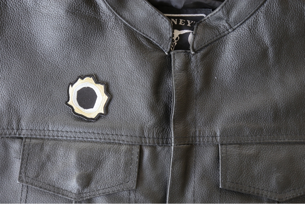 Bullet Hole Patch Green Metal - TheCheapPlace