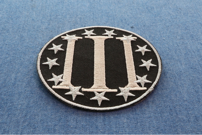 Three Percenter Patch | Embroidered Patches by Ivamis Patches