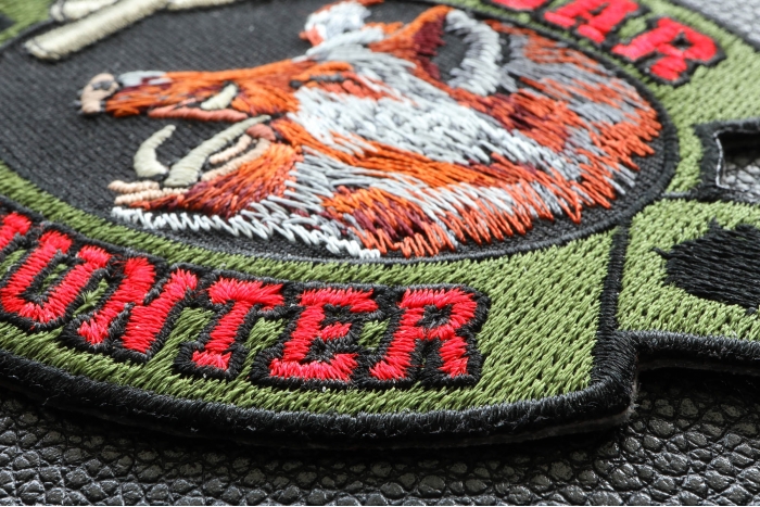 Wild Boar Hunter Patch | Embroidered Patches by Ivamis Patches