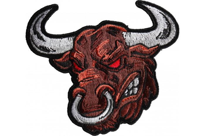 Angry Bull Iron on Patch - TheCheapPlace