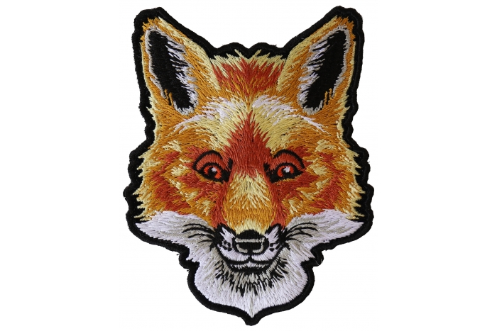 Fox Patch for Sewing or Ironing on to Jackets by Ivamis Patches