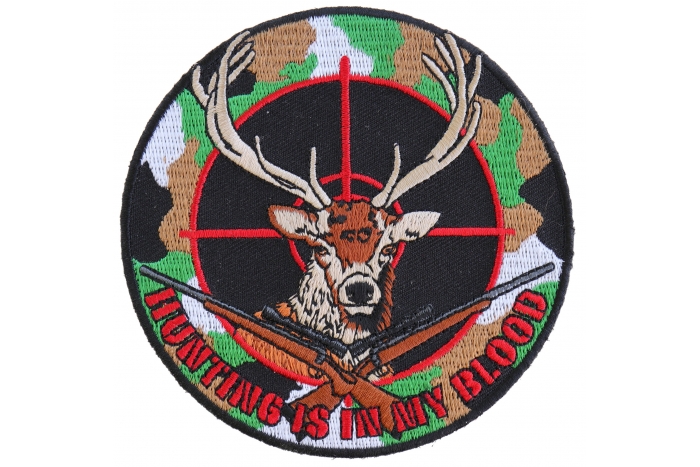 Deer Hunter Patch | Embroidered Patches by Ivamis Patches