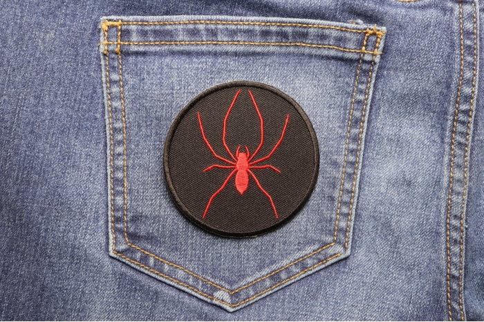 Iron On Spider Patch | Embroidered Patches by Ivamis Patches