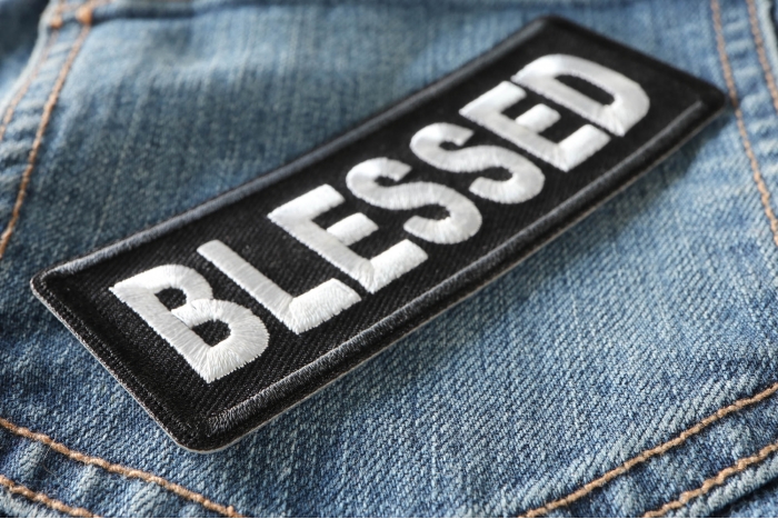 Blessed Iron on Patch by Ivamis Patches
