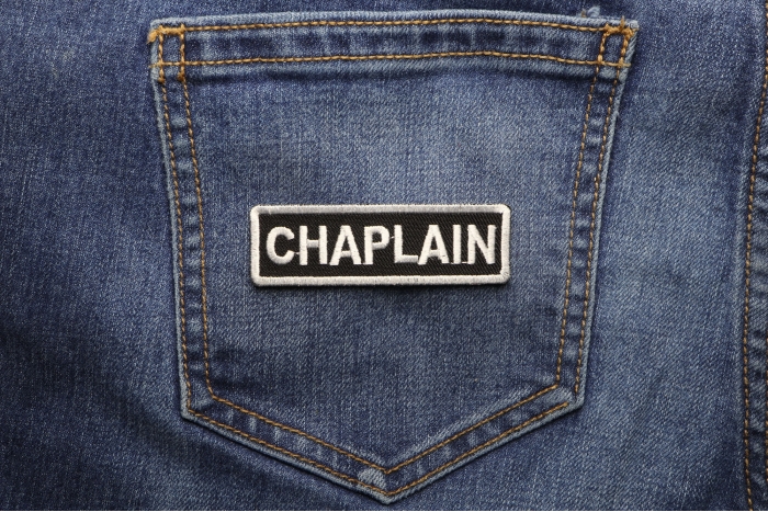 Chaplain Patch -Embroidered Sew or Iron On | Embroidered Patches by ...
