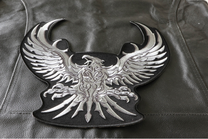 Large Eagle Patch for Motorcycle Jackets by Ivamis Patches