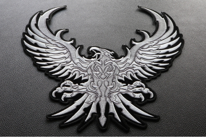 Large Eagle Patch for Biker Vests by Ivamis Patches