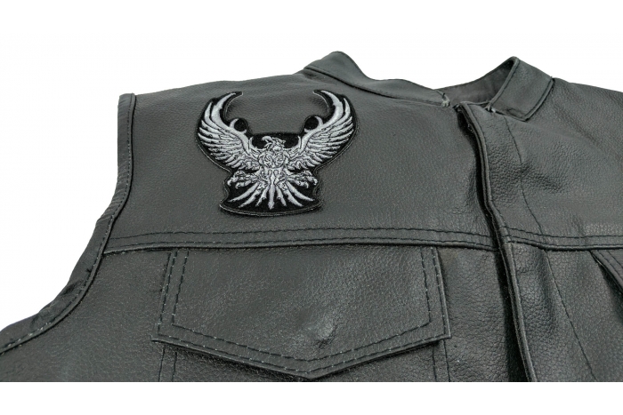Tribal Eagle Small Embroidered Patch by Ivamis Patches