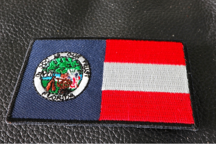 Historical Florida Flag Iron on Patch by Ivamis Patches