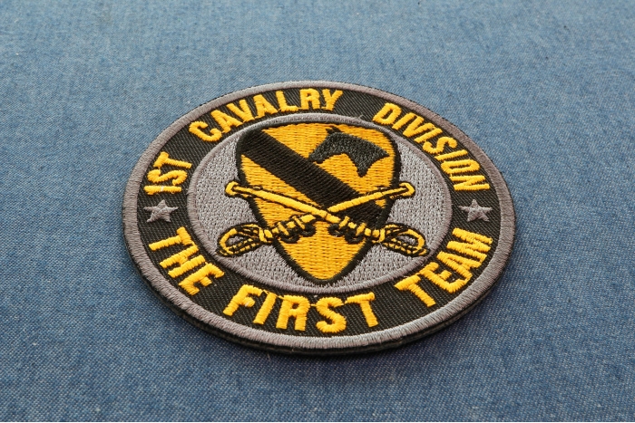 1st Cavalry Division Patch The First Team by Ivamis Patches