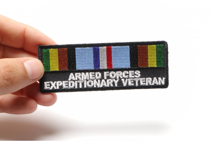 Armed Forces Expeditionary Patch | US Military Veteran Patches by ...