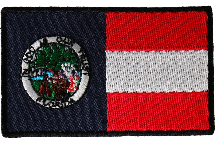 Historical Florida Flag Iron on Patch - TheCheapPlace