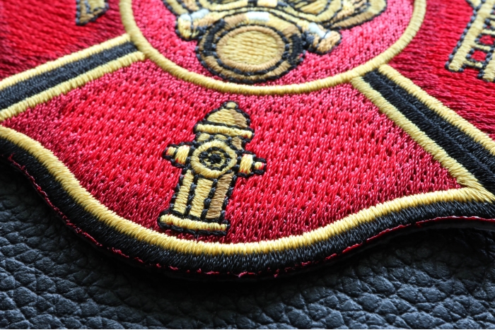 Fire Fighter Patch for Sewing or Ironing on to Jackets by Ivamis Patches