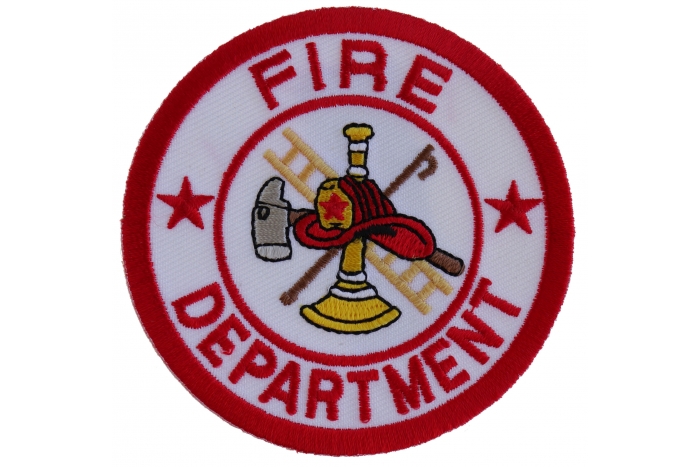 Firemen Patch - Fire Department Sign | Embroidered Patches by Ivamis ...