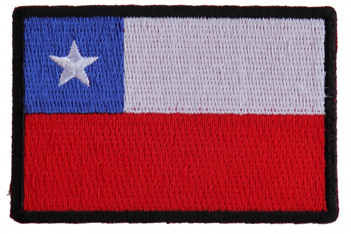 Chile Flag Patch