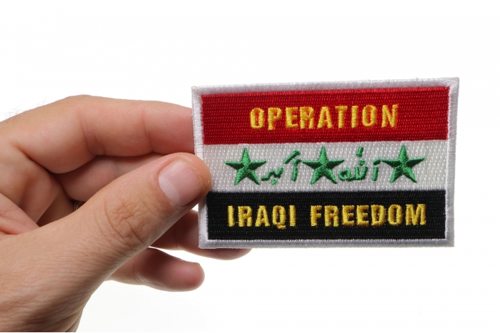 Operation Iraq Freedom Patch | US Iraq War Military Veteran Patches by ...