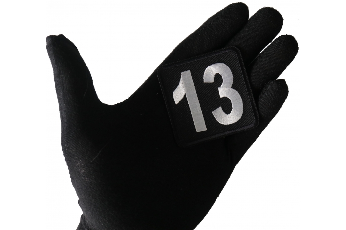 13 Patch Black and White Square by Ivamis Patches