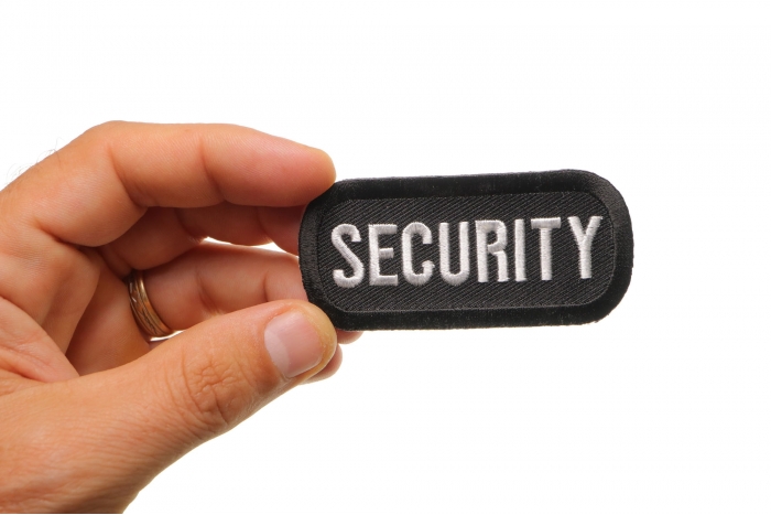 Security Patch | Embroidered Patches by Ivamis Patches