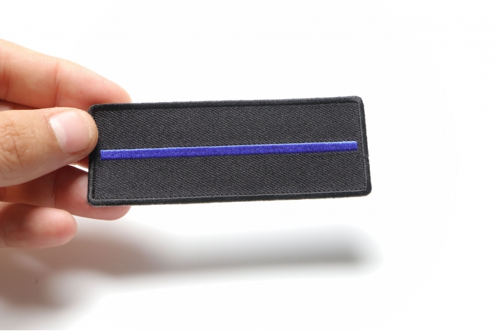 Thin Blue Line Patch For Law Enforcement | Embroidered Patches by ...