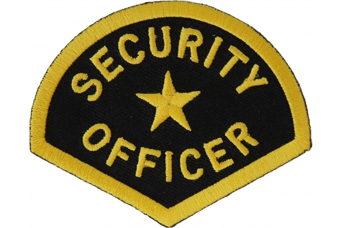 Security Officer Patch | Embroidered Patches by Ivamis Patches