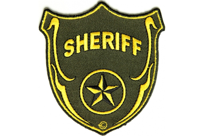 Sheriff Shield Patch