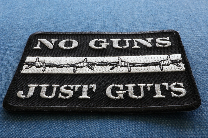 Thin Silver Line Patch For Correctional Officers | Embroidered Patches ...