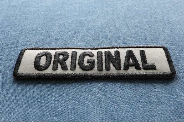 Original Patch In Reflective | Embroidered Patches by Ivamis Patches