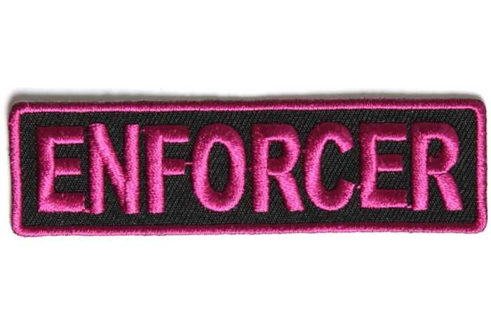Enforcer Patch 3.5 Inch Pink