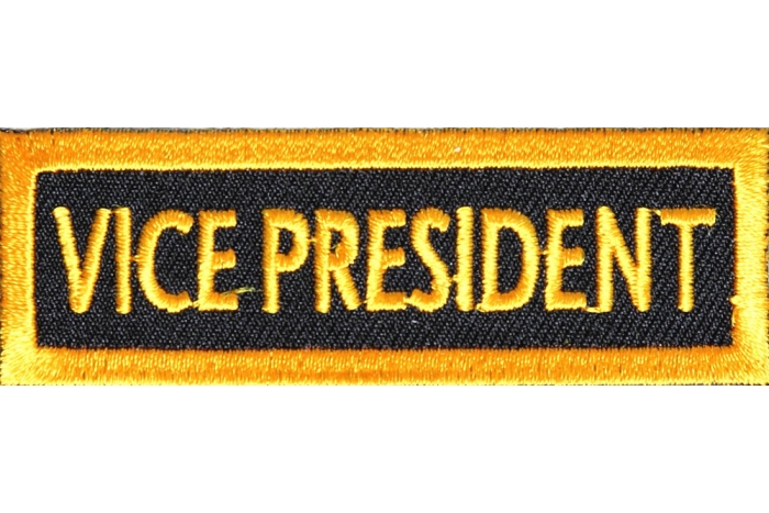 Vice President Patch Yellow