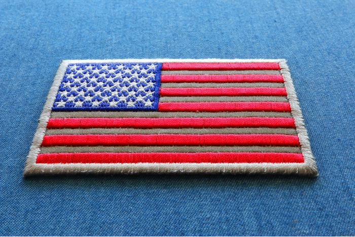 American Flag Reflective Patch | Embroidered Patches by Ivamis Patches