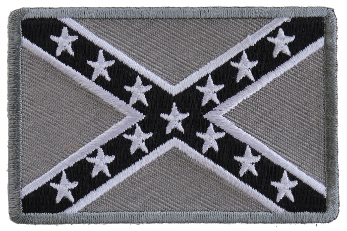 Subdued Confederate Flag Patch | Embroidered Patches by Ivamis Patches