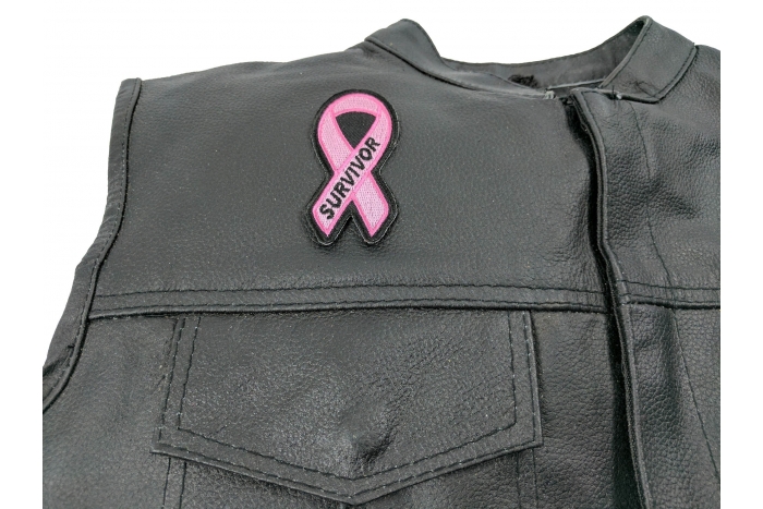 Breast Cancer Survivor Pink Ribbon Patch | Support Ribbons -TheCheapPlace