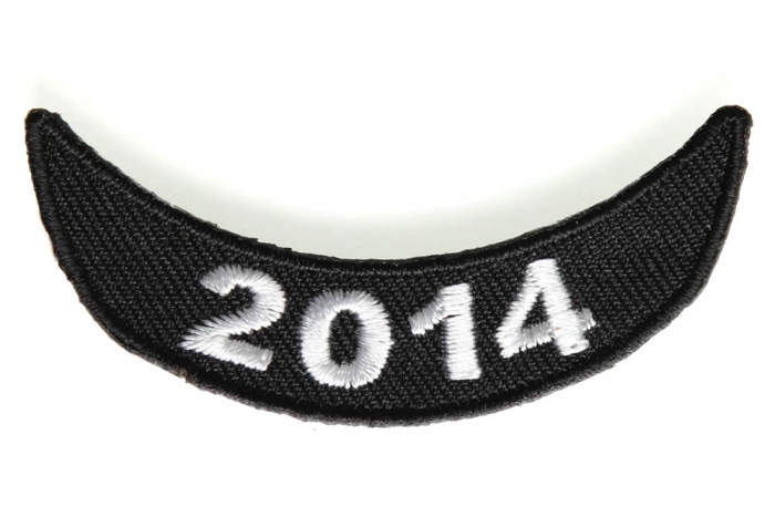 2014 Lower Rocker Patch In White by Ivamis Patches