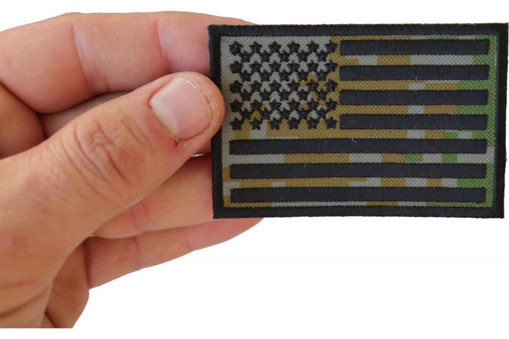 American Flag Camo Patch Thecheapplace