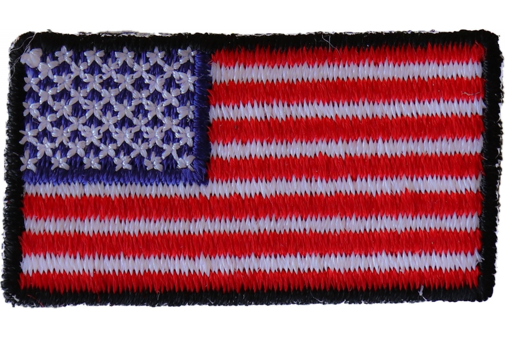 American Flag Embroidered Iron on Patch - TheCheapPlace