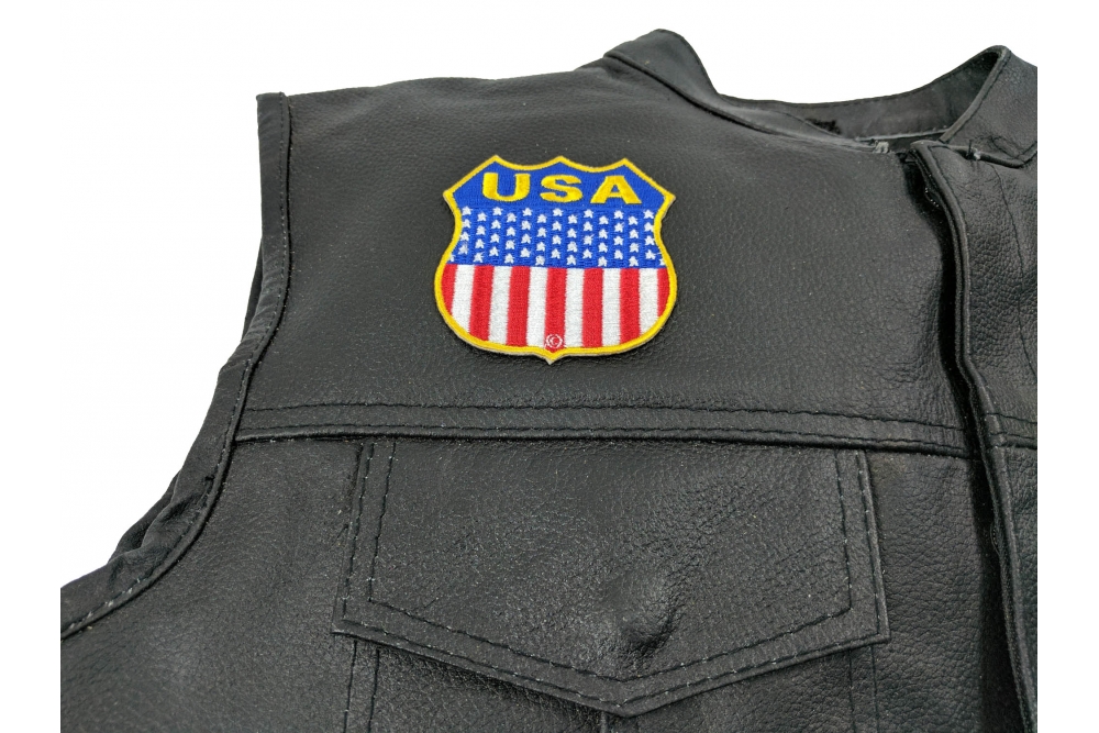 USA Shield Flag Patch | American Flag Patches -TheCheapPlace