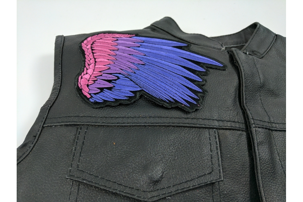Pink Angel Right Wing Patch | Embroidered Patches