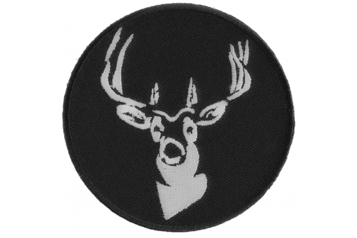 Round Deer Patch | Wild Animal Patches -TheCheapPlace