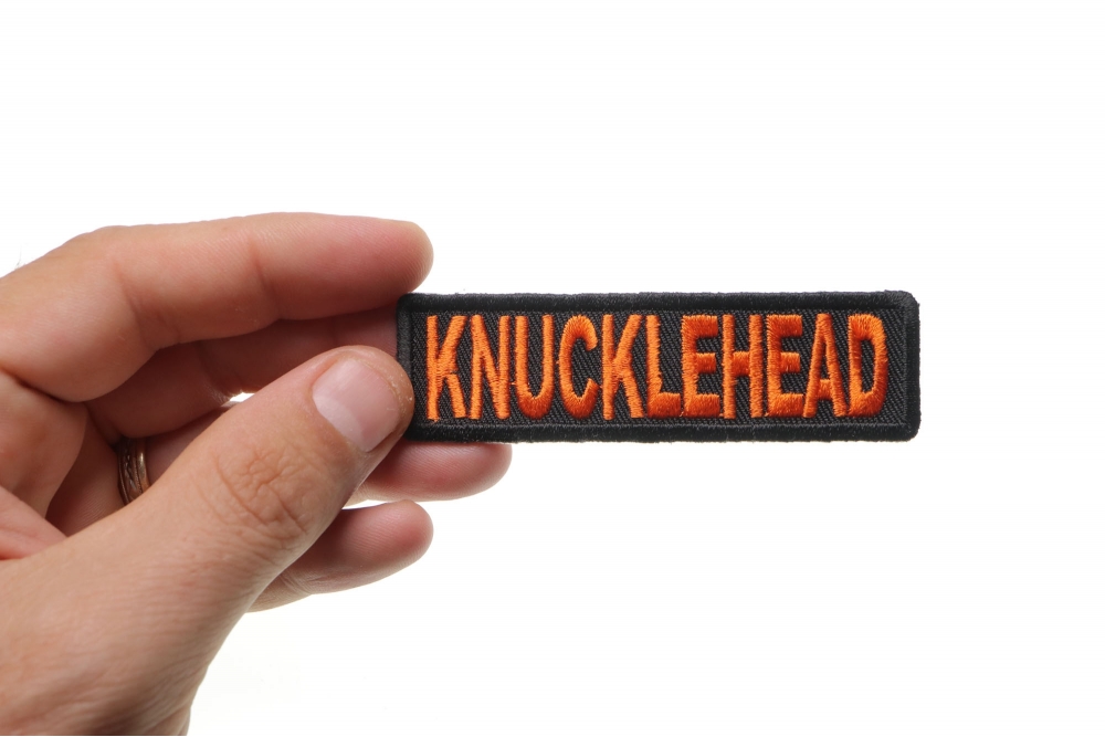 Knucklehead Patch | Biker Patches -TheCheapPlace