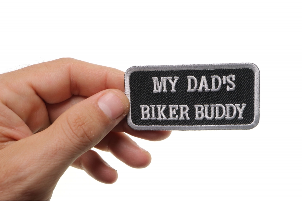My Dad's Biker Buddy Patch | Biker Patches -TheCheapPlace