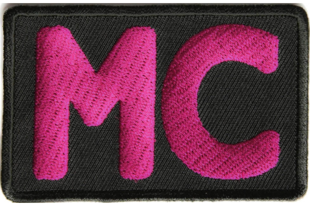 Pink MC Patch | Biker Patches -TheCheapPlace