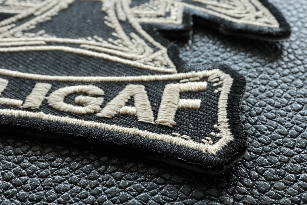 Dilligaf Skull Biker Patch | Dilligaf Patches -TheCheapPlace