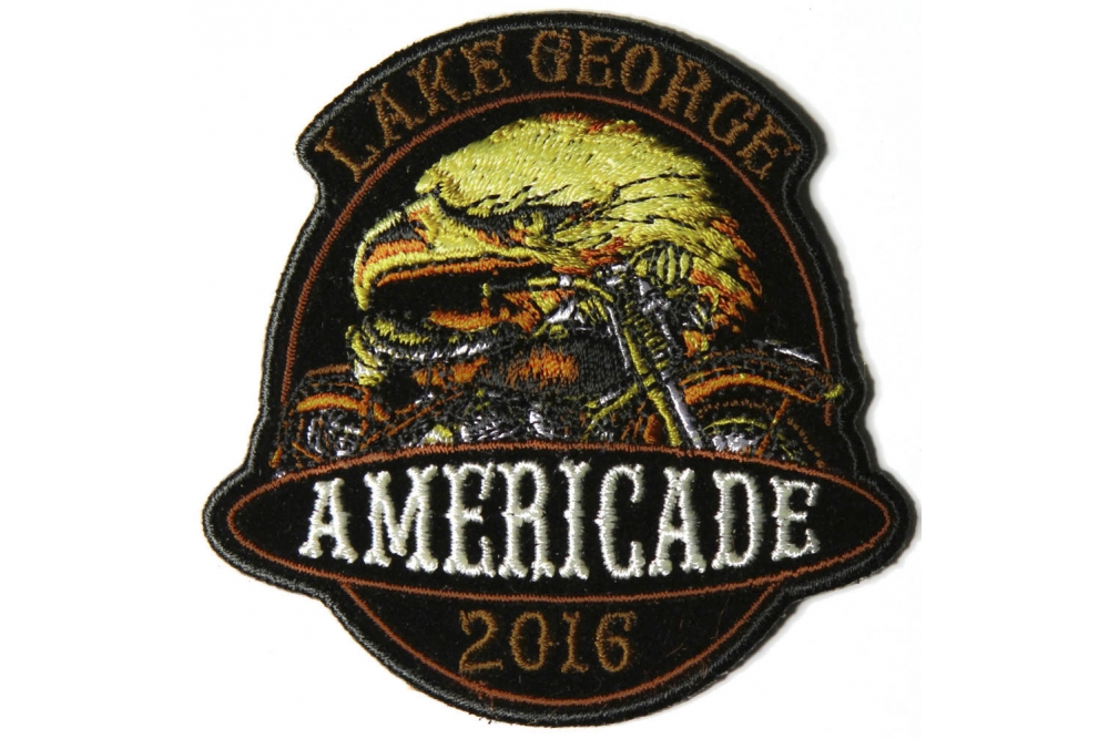 Americade 2016 Bike Week Patch Eagle Motorcycle | Rally Patches ...