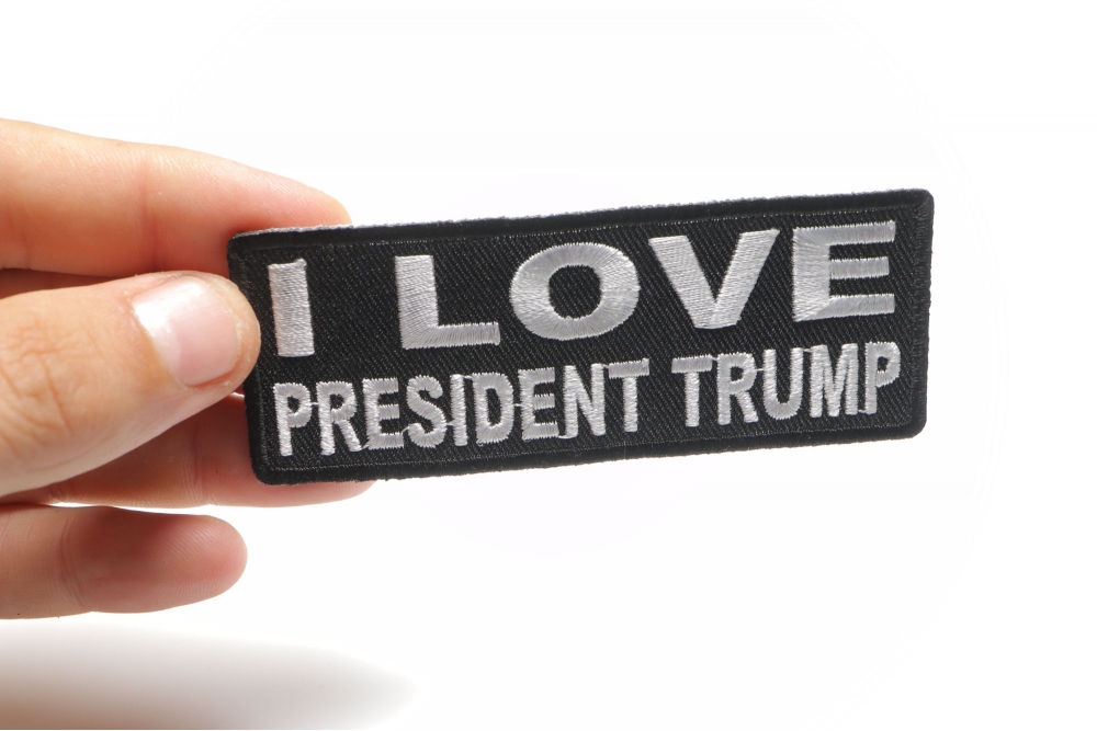 I Love President Trump Patch