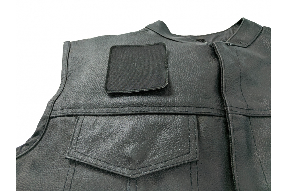 Black 3 Inch Square Blank Patch | Blank Patches -TheCheapPlace