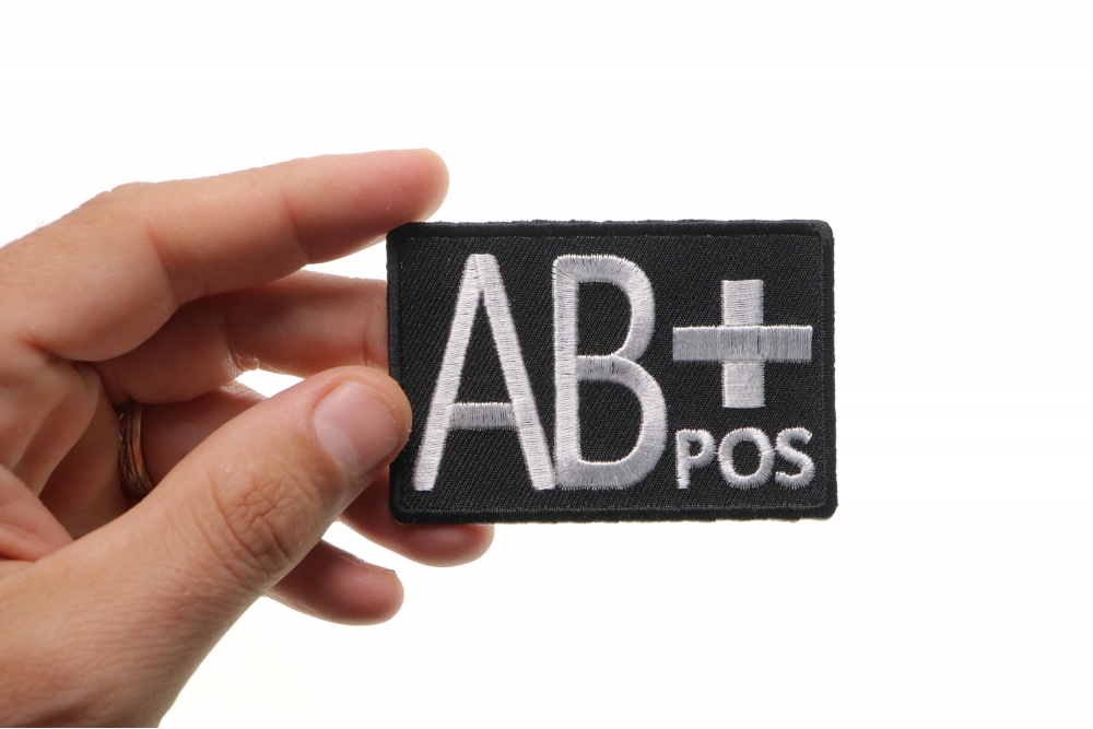 AB POSITIVE Blood ID Patch | Blood Types -TheCheapPlace